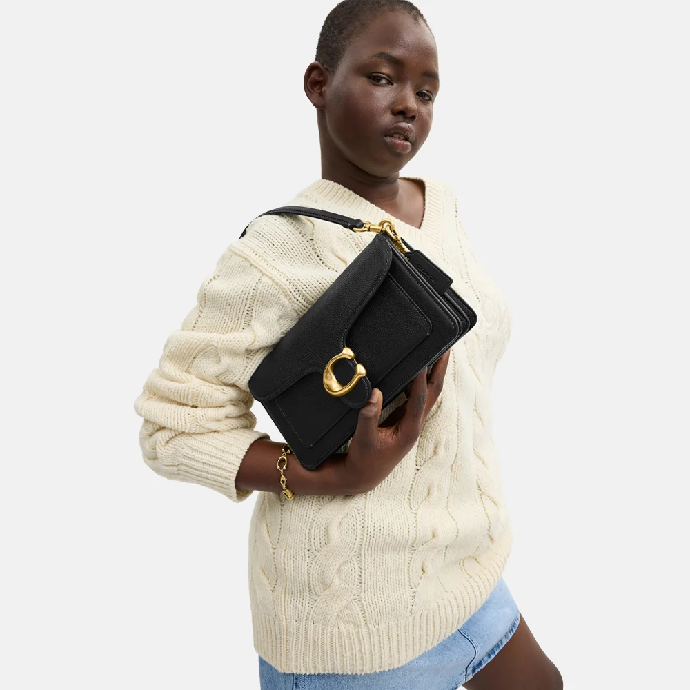 Coach Tabby schoudertas 26' black | 020867-Zwart